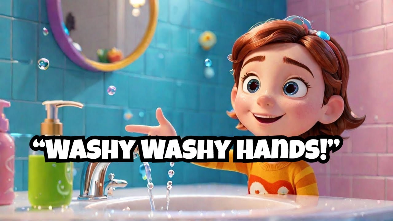 “Washy Washy Hands! 🧼 | Fun Hand Washing Song for Kids - YouTube
