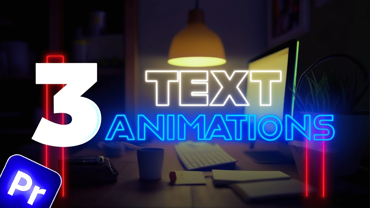 3 Easy Text Animations in Premiere Pro (Step-by-Step Guide) Premiere ...