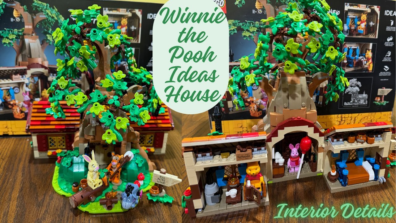 Winnie the Pooh House Build: Interior Details - YouTube