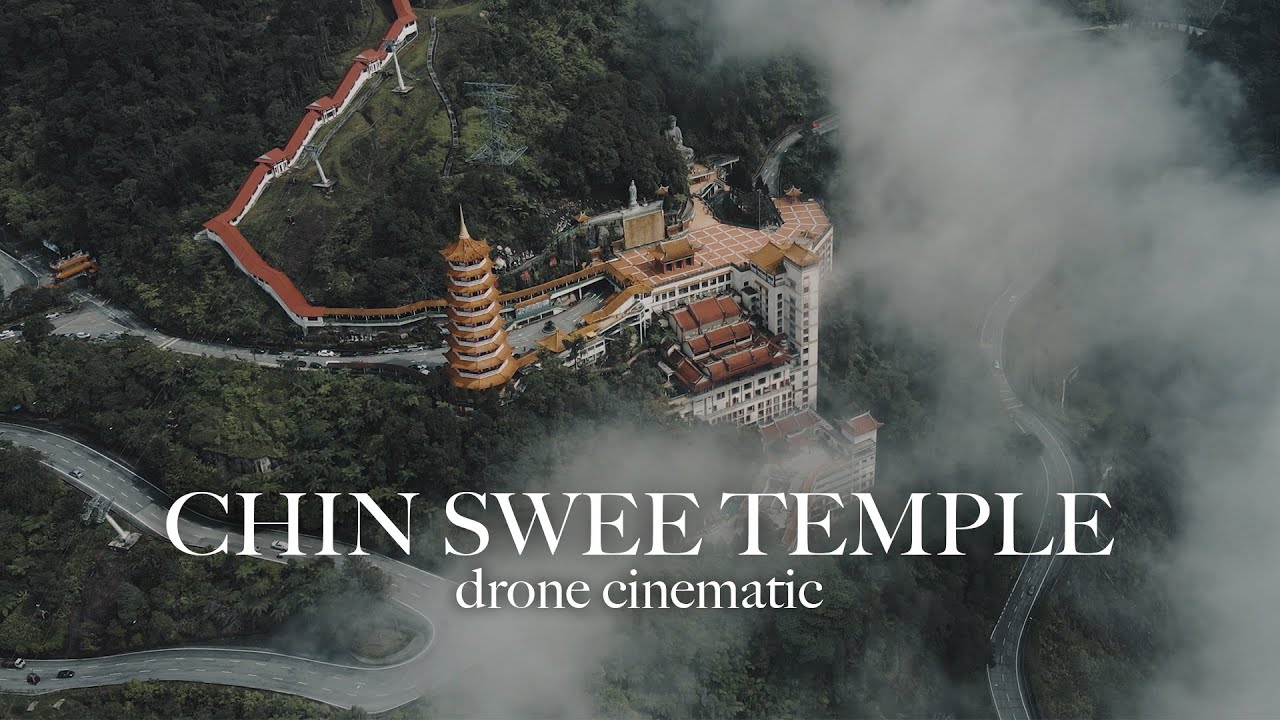 Drone Cinematic | Chin Swee Temple, Genting Highlands, Malaysia [Mavic ...