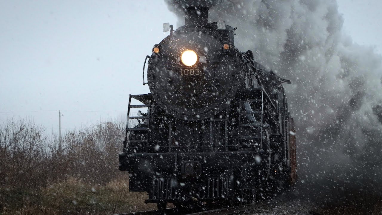 Soo Line 1003: Storming Through the Snow (BCP Vignette)(4K) - YouTube