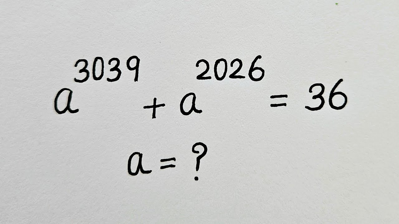 A nice math problem to solve| Math Olympiad #maths #matholympiad - YouTube