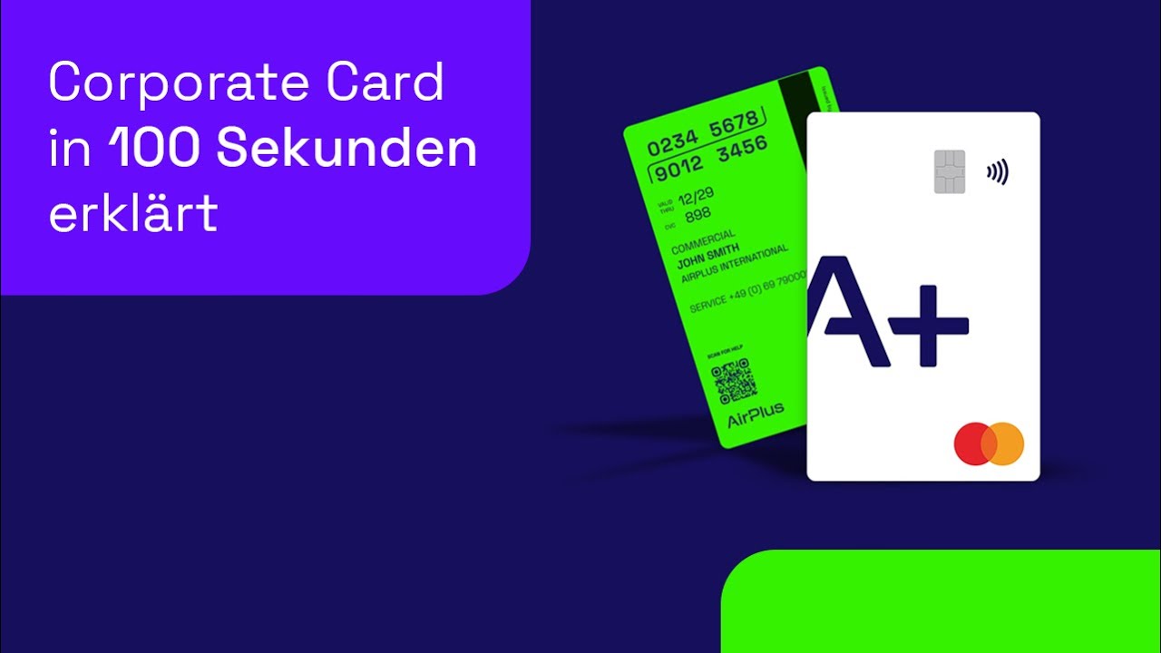 Corporate Card in 100 Sekunden erklärt | AirPlus - YouTube