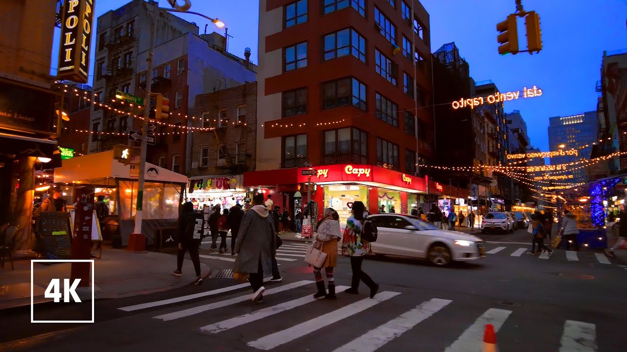 NEW YORK CITY Walking tour of Lower MANHATTAN - NYC 4K walk - YouTube