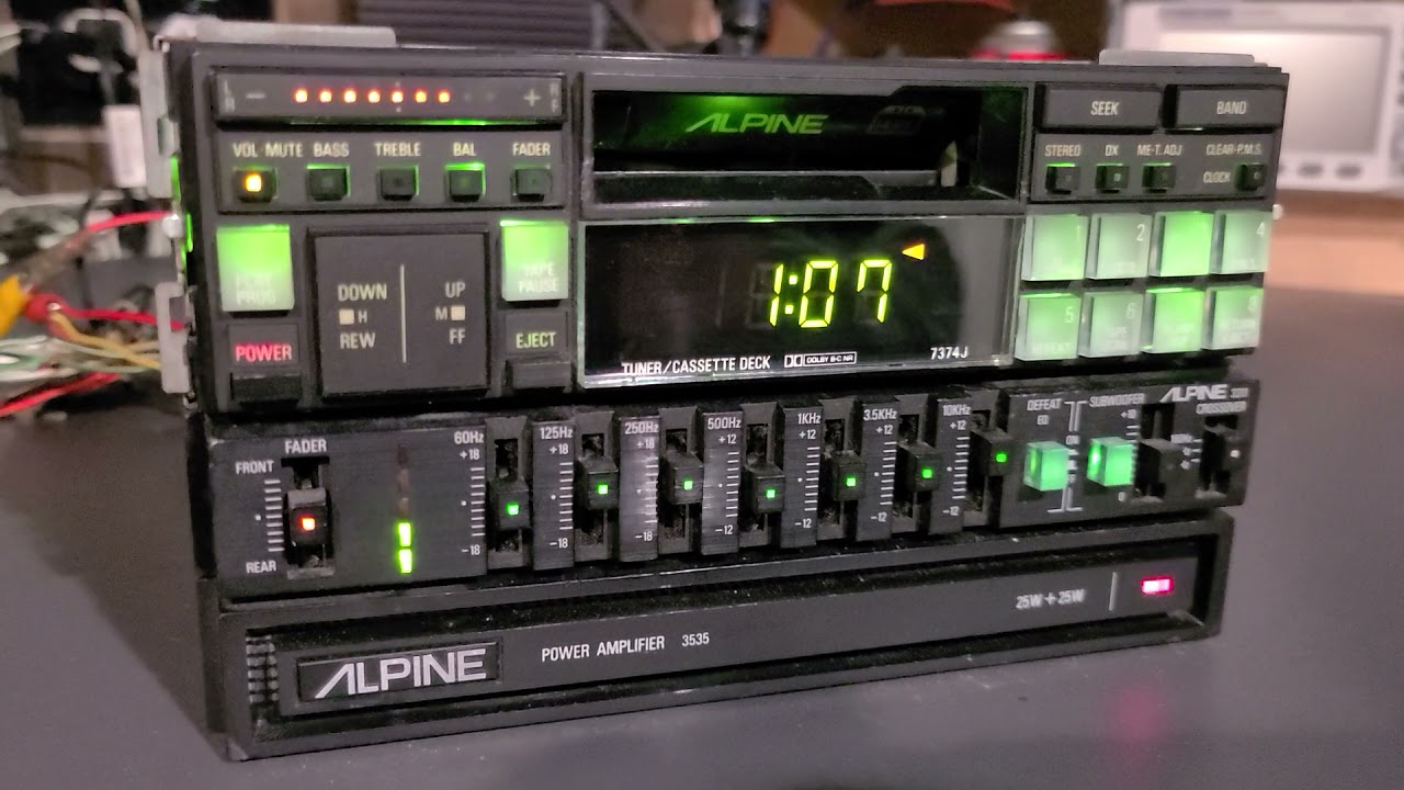 Alpine 7374, 3311, 3535 - YouTube
