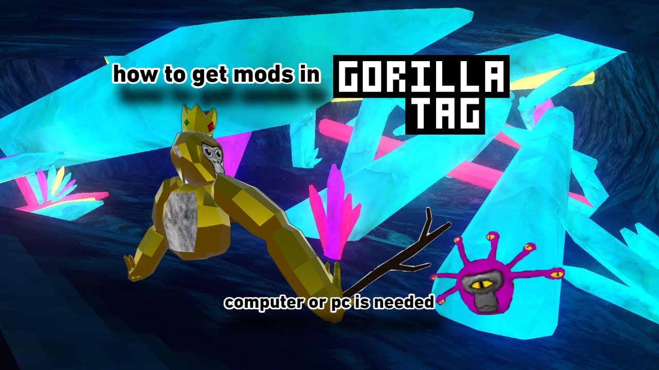 how to get mods in gorilla tag explained as fast as I could ( discord ...