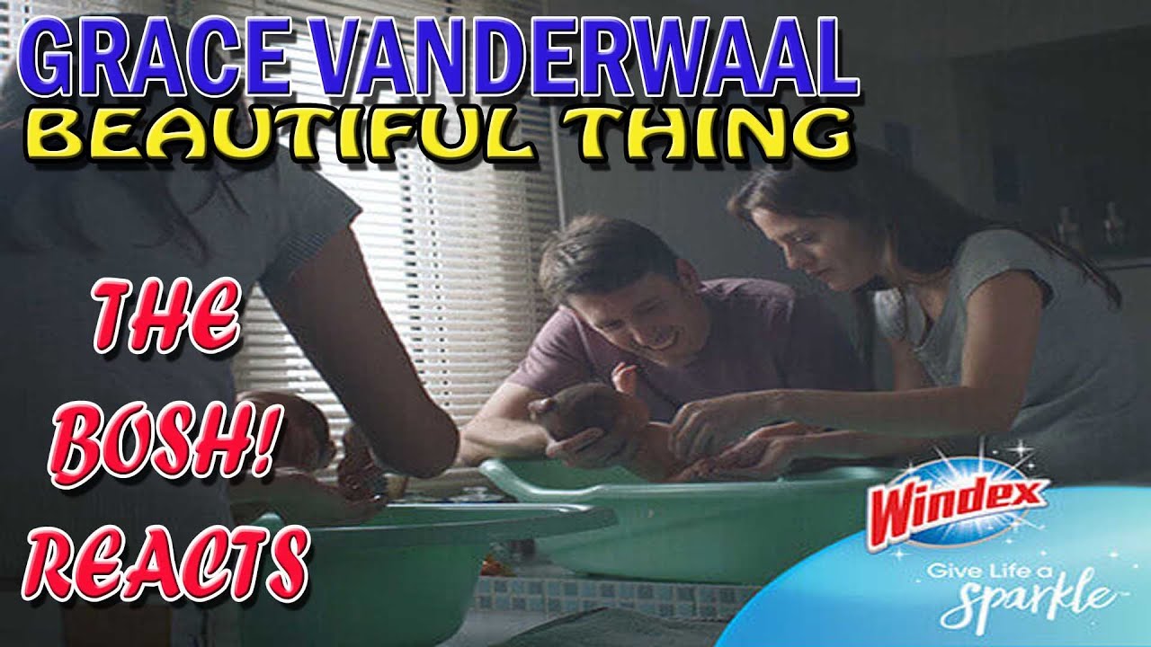 Grace Vanderwaal - Beautiful Thing - WINDEX AD - the BOSH! reacts - YouTube