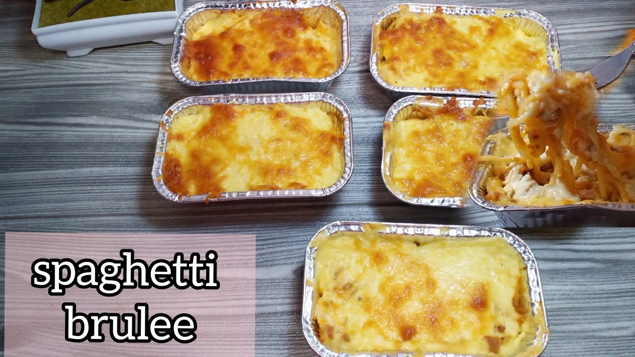 Resep Spaghetti Brulee super Creamy #spagetti - YouTube