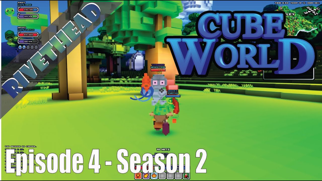 Cube World -Season 2 - E4 "Ribbit vs youTube" - YouTube