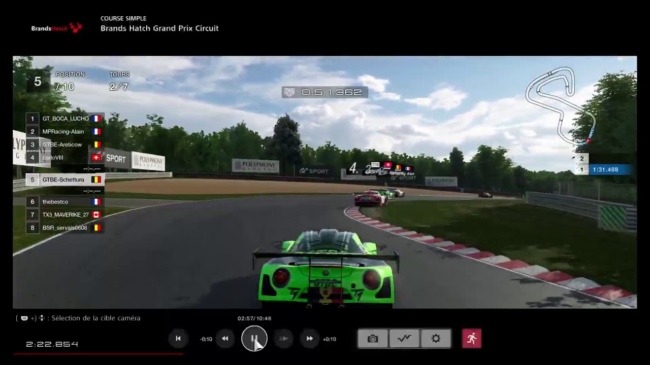GTfusion Group D race 3 GTSR - YouTube