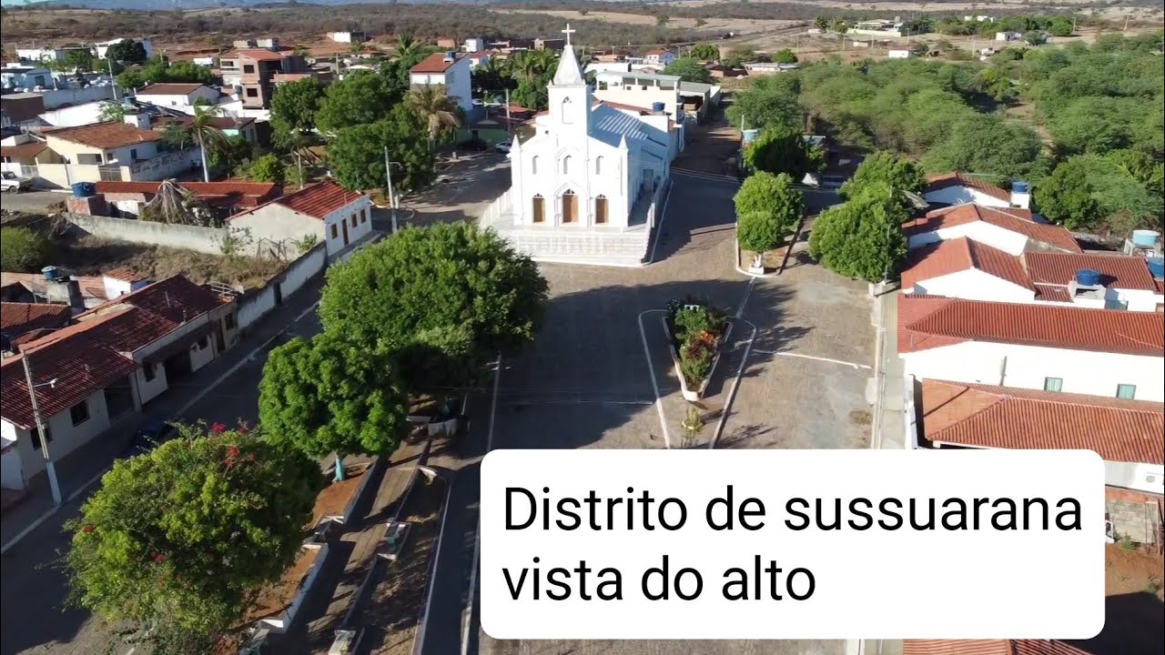 DISTRITO DE SUSSUARANA, TANHAÇU BAHIA. IMAGEM AÉREA DE DRONE, DJI MINI ...