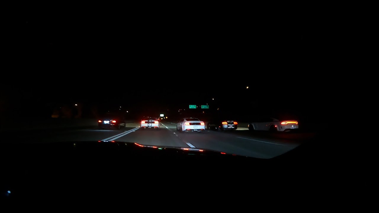 Bmw’s Mustangs And Hellcats Takeover Highway In Mexico For Roll Night ...