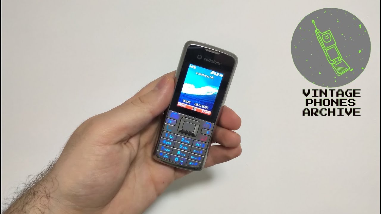 Huawei Vodafone 716 Mobile phone menu browse, ringtones, games ...