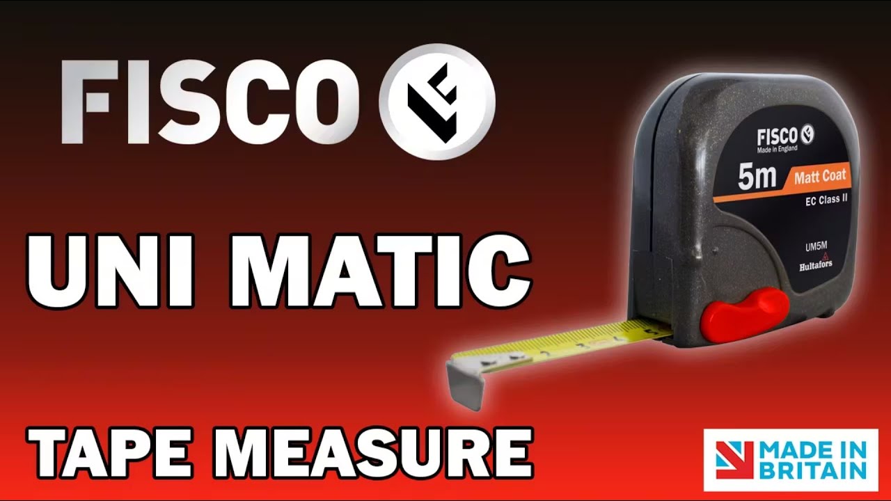 Fisco Uni Matic Tape Measure - YouTube