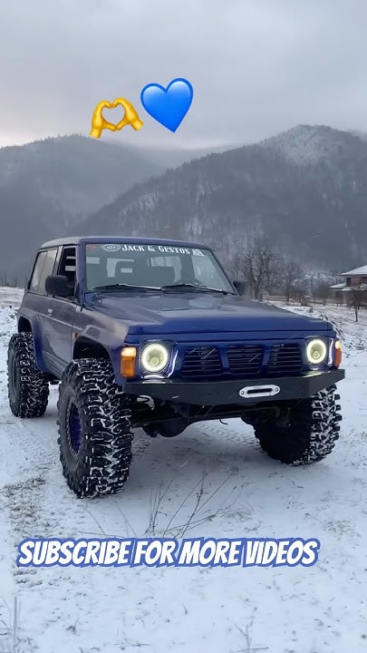 Nissan Patrol Y60🫶💙 #nissanpatrol #y60 #suv #4x4 #offroad #overlanding #patroly60 - YouTube