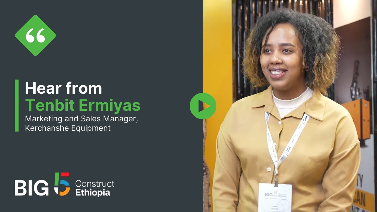 Hear from Tenbit Ermiyas, Marketing and Sales Manager, Kerchanshe Equipment - YouTube