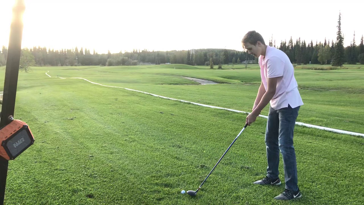 How to pro drive a 350 yard golf ball - YouTube