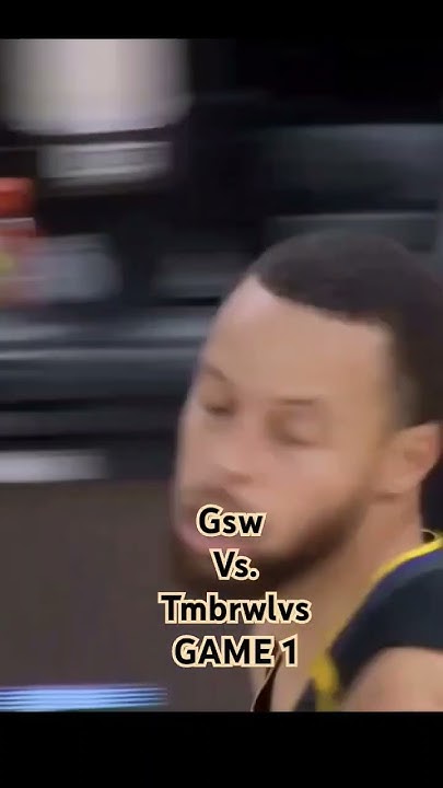 GSW VS WOLVES GAME1 #nba #shorts #fypシ゚viral #fypyoutube #stphencurry - YouTube