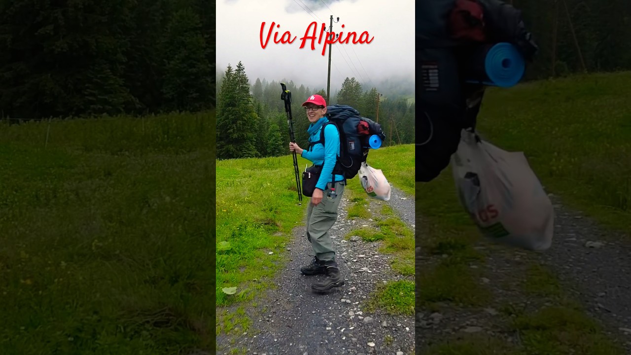 She have a dream! On the Via Alpina Trail🇨🇭Switzerland - YouTube