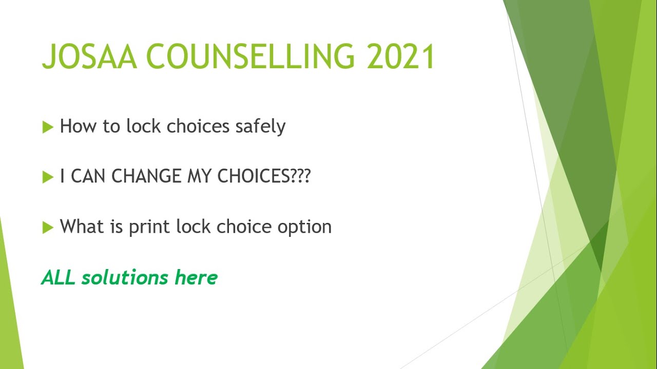 JOsaa Counselling Lock Choices Option How To Lock Choices How To josaa-counselling-lock-choices-option-how-to-lock-choices-how-to