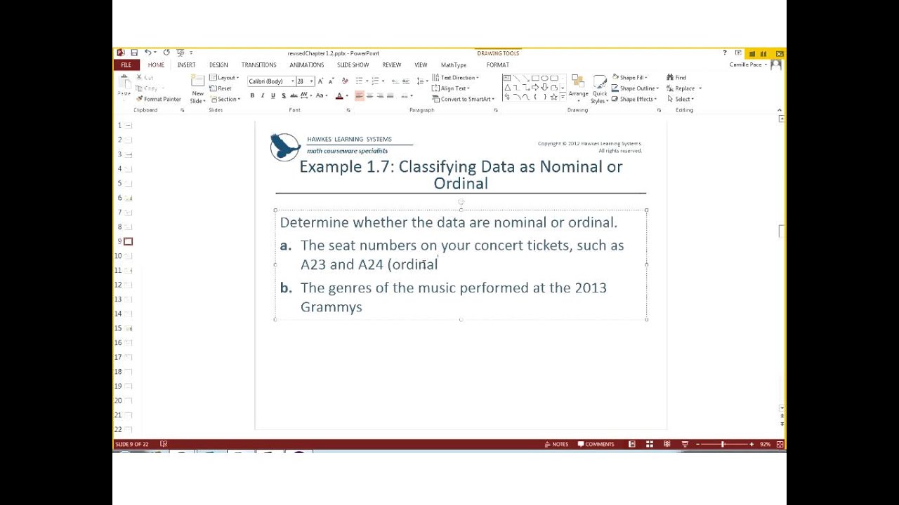 Chapter 1.2 Data Classification - YouTube