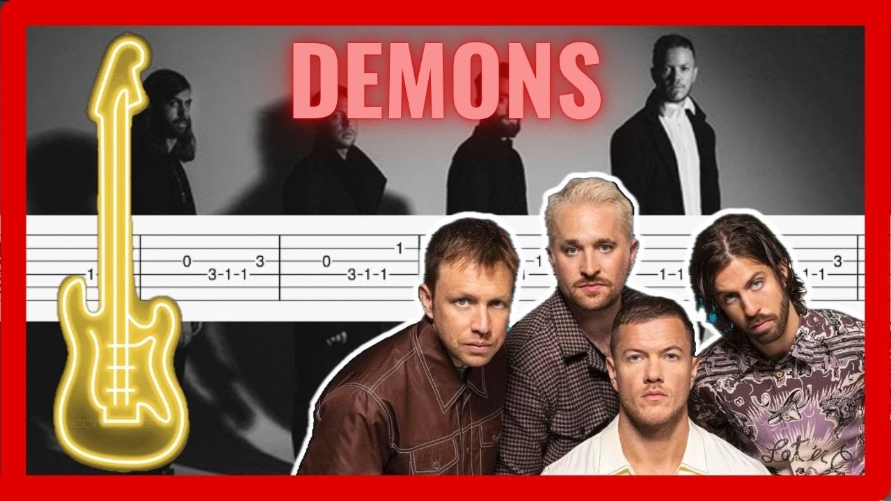 Imagine Dragons - Demons Easy Guitar Tabs Tutorial + PDF Download 🎸 ...