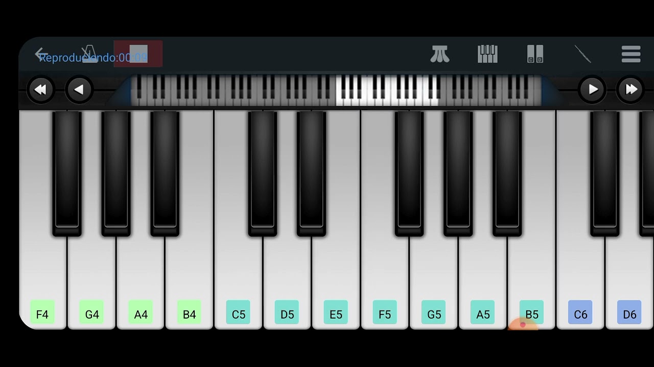 baby stop en teclado sonido de flauta - YouTube