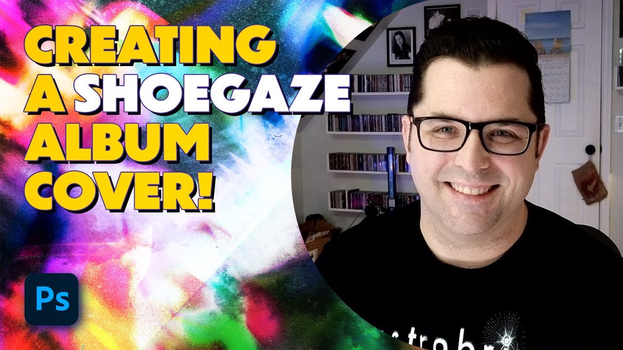 Creating a #Shoegaze Album Cover in #Photoshop - YouTube