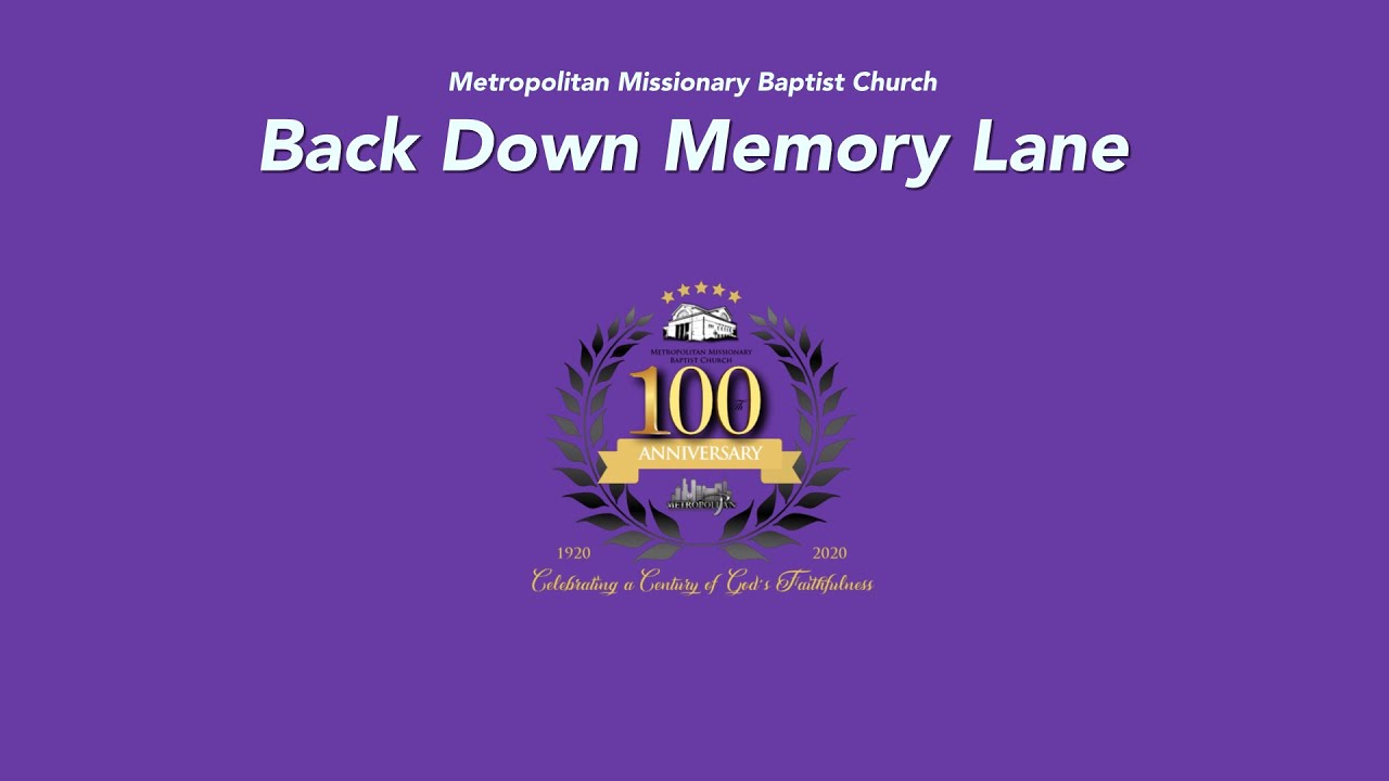 Back Down Memory Lane (Part 2) - YouTube