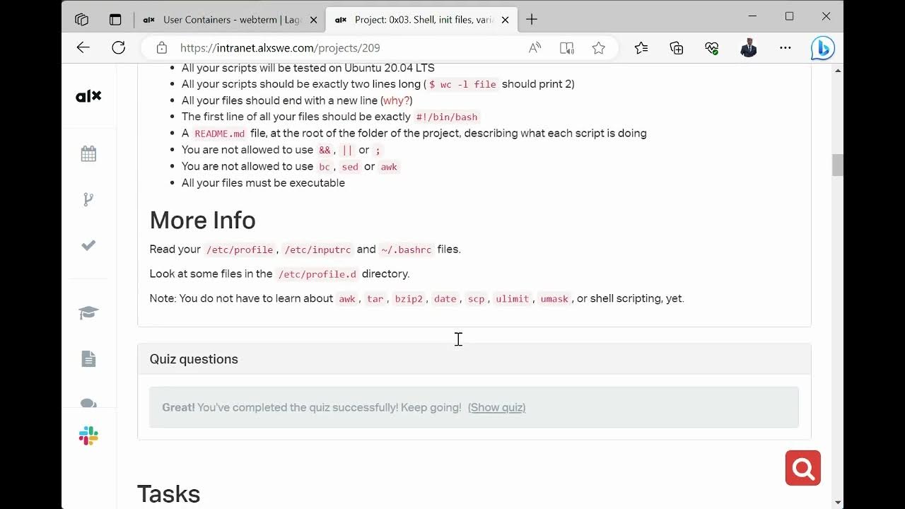 0x03 Shell, init files, variables and expansions - (o) - YouTube