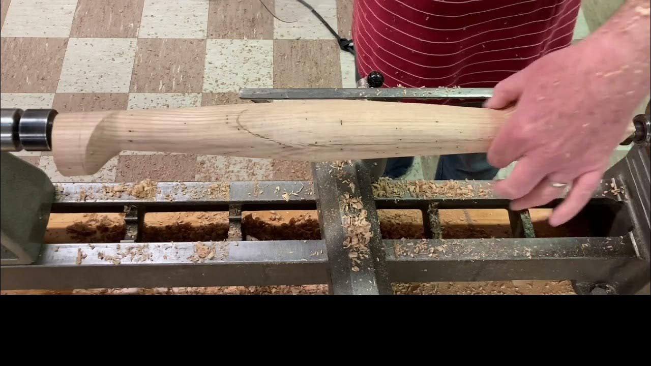 Woodturning - Off Set Table Legs Demonstration - YouTube