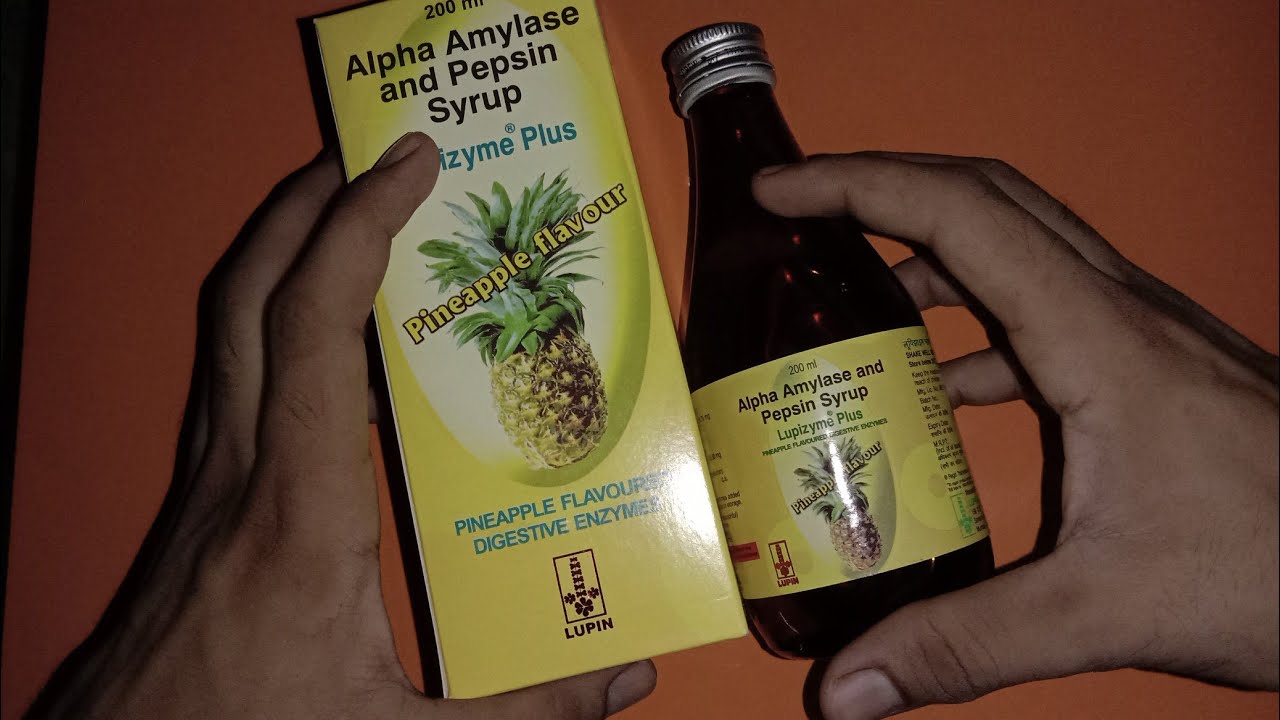 #Digestive#enzymes#Take HealthLupyzyme plus Syrup - YouTube