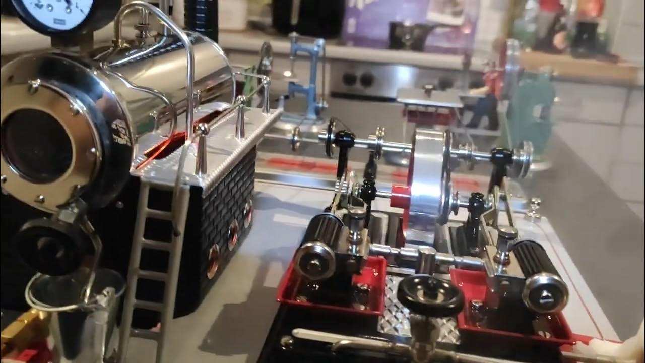 Wilesco D22 das Antriebsmonster mit 5 Antriebsmodellen - YouTube