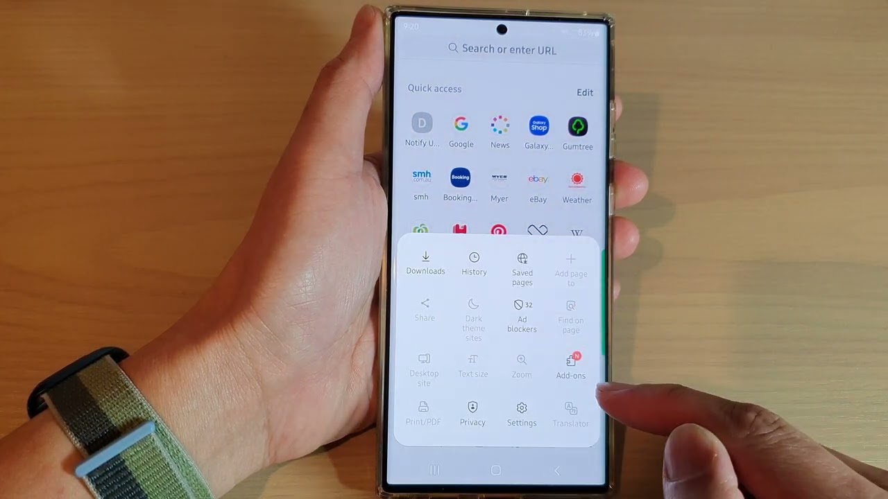 Galaxy S22/S22+/Ultra: How to Enable/Disable Samsung Internet Autofill ...