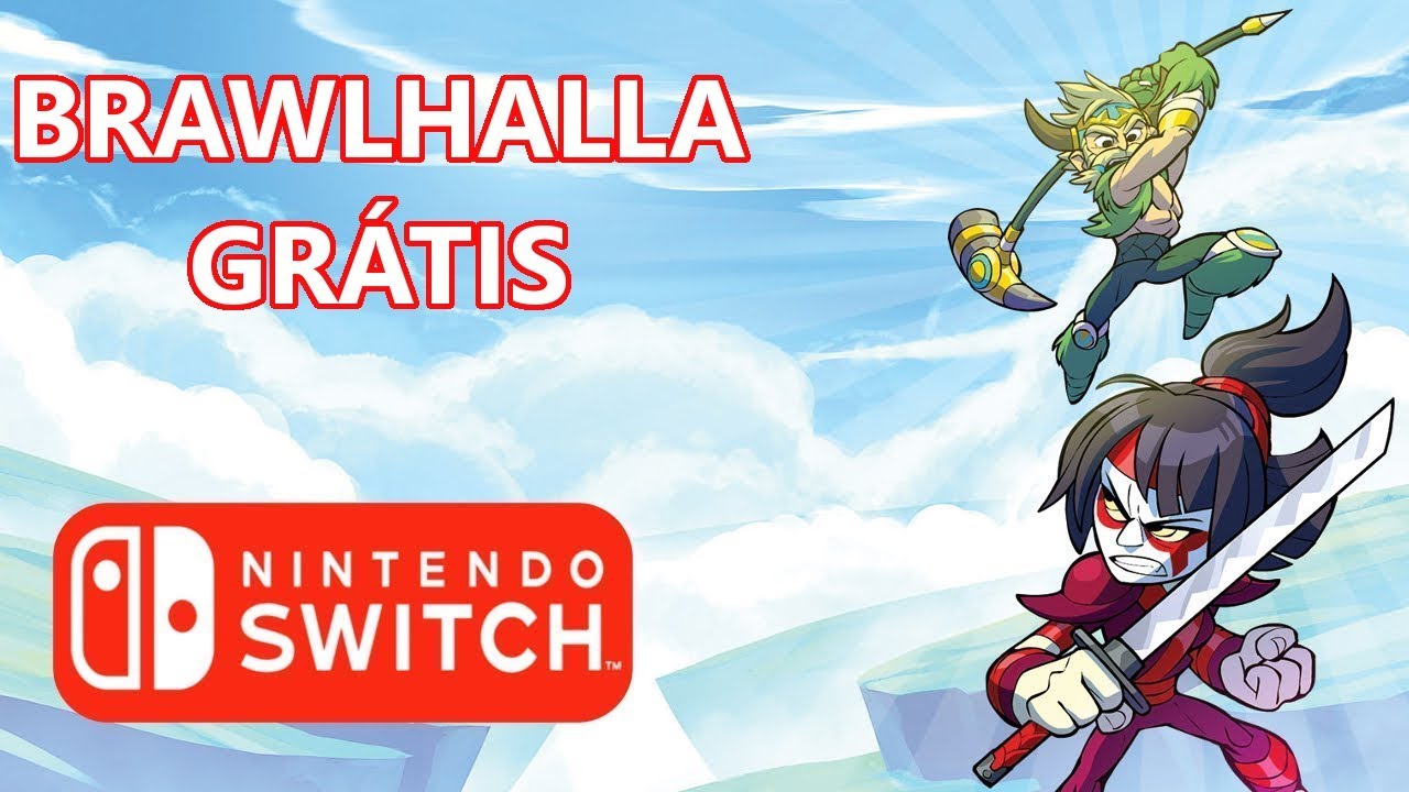 [SAIU] BRAWLHALLA (Nintendo Switch) GRÁTIS: Gameplay Pt Br (Comentado ...