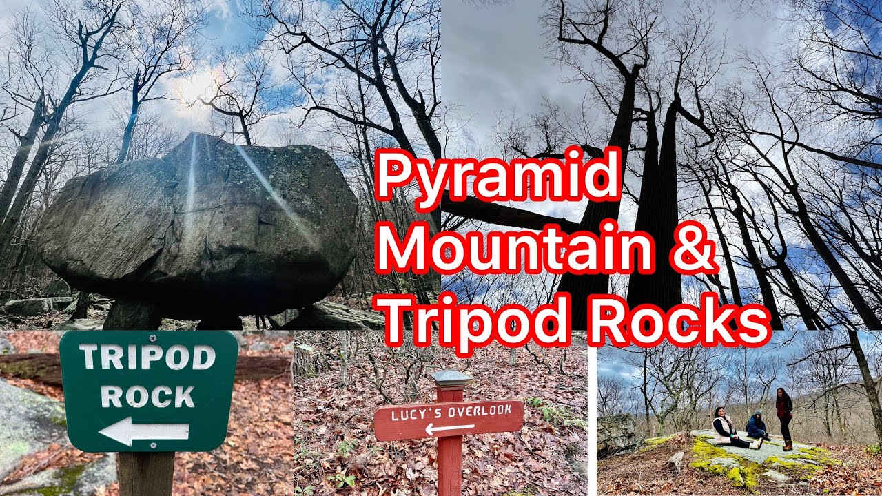 New Jersey Famous Pyramid Mountain and Tripod Rock. Boonton , NJ ...