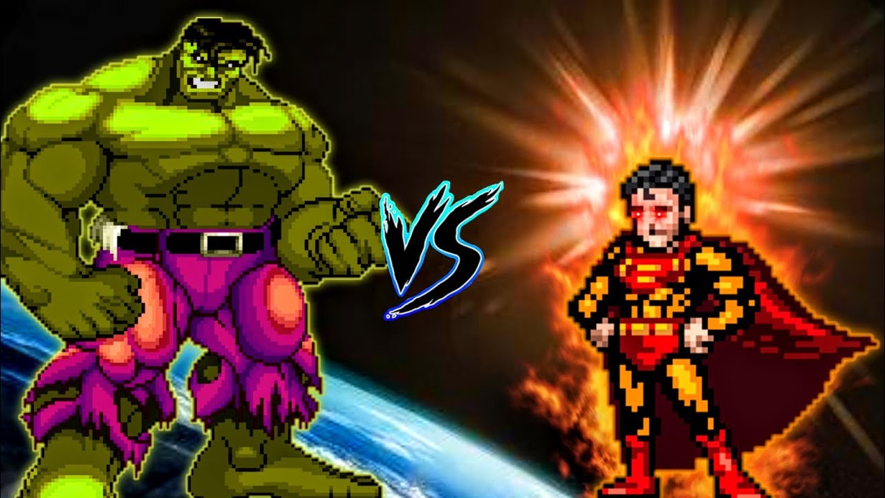 Hulk V3 OP (New) VS Prime Superman V3 OP (all form) in Jump Force Mugen ...