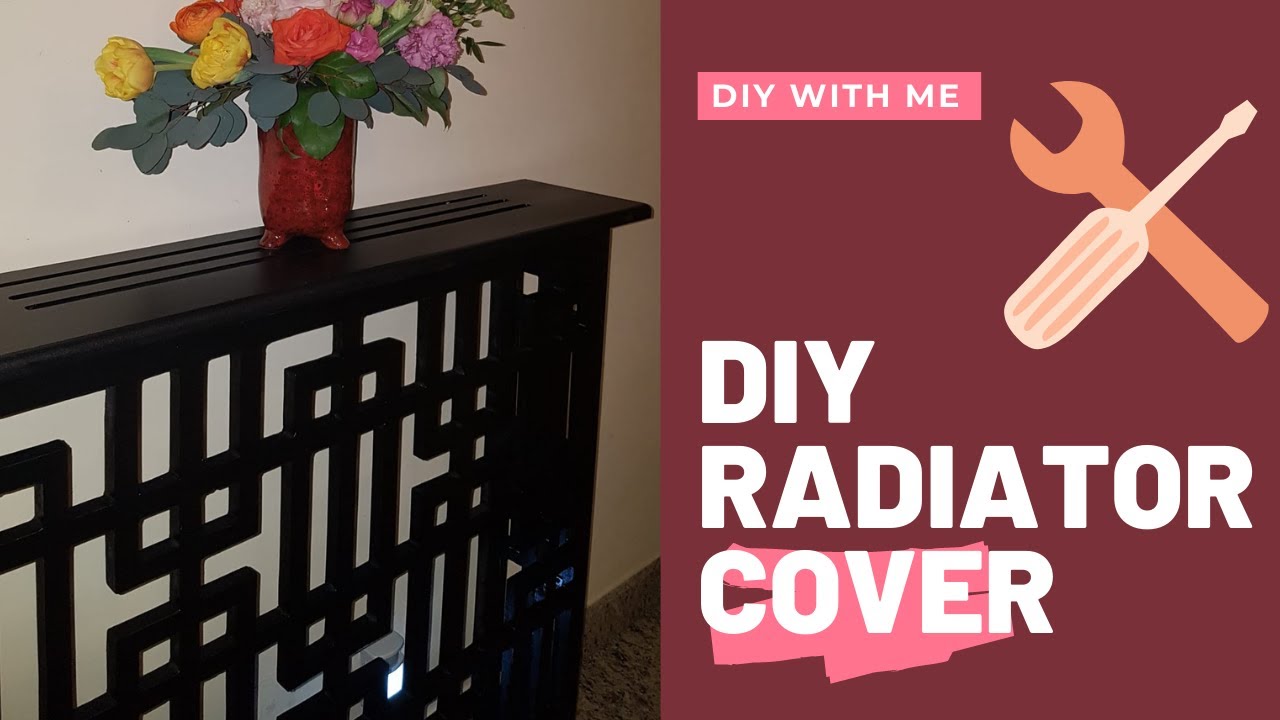 How To Make A DIY Radiator Cover - Step By Step Tutorial - YouTube