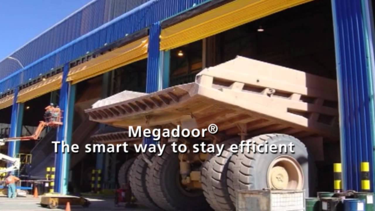 Megadoor for the Mining Industry - YouTube