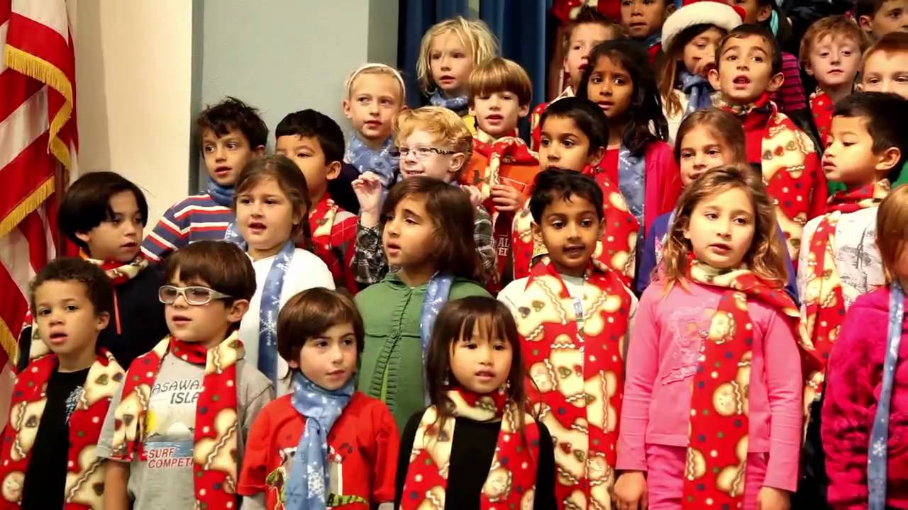 Serrania Ave. Elementary School Christmas Pageant 2009 - YouTube