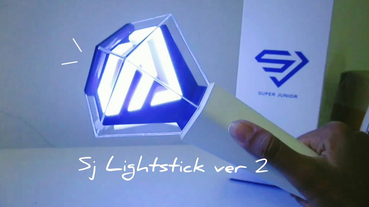 Unboxing Super Junior Official Lightstick Ver 2 | Ready for SS8 Jakarta ...