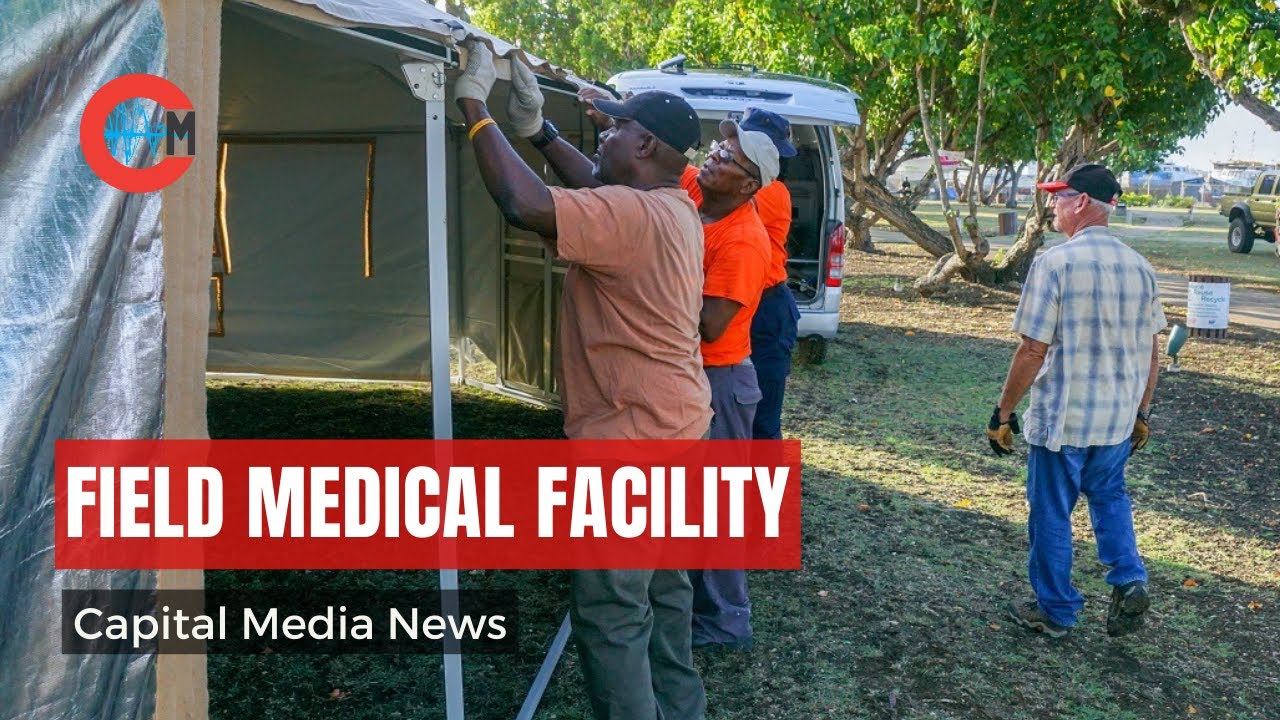 The Barbados Defense Force Field Medical Facility - YouTube