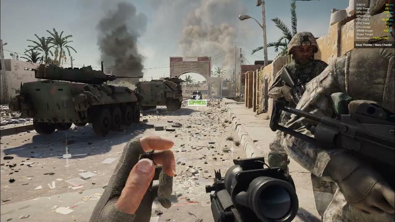 Six Days in Fallujah gameplay online multiplayer 3 AI team vs AI realistic war game FPS Shooter ...