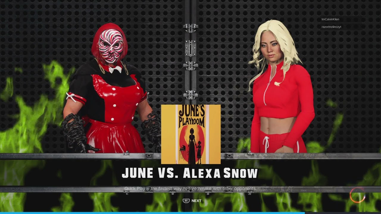 June Vs Alexa Snow - YouTube