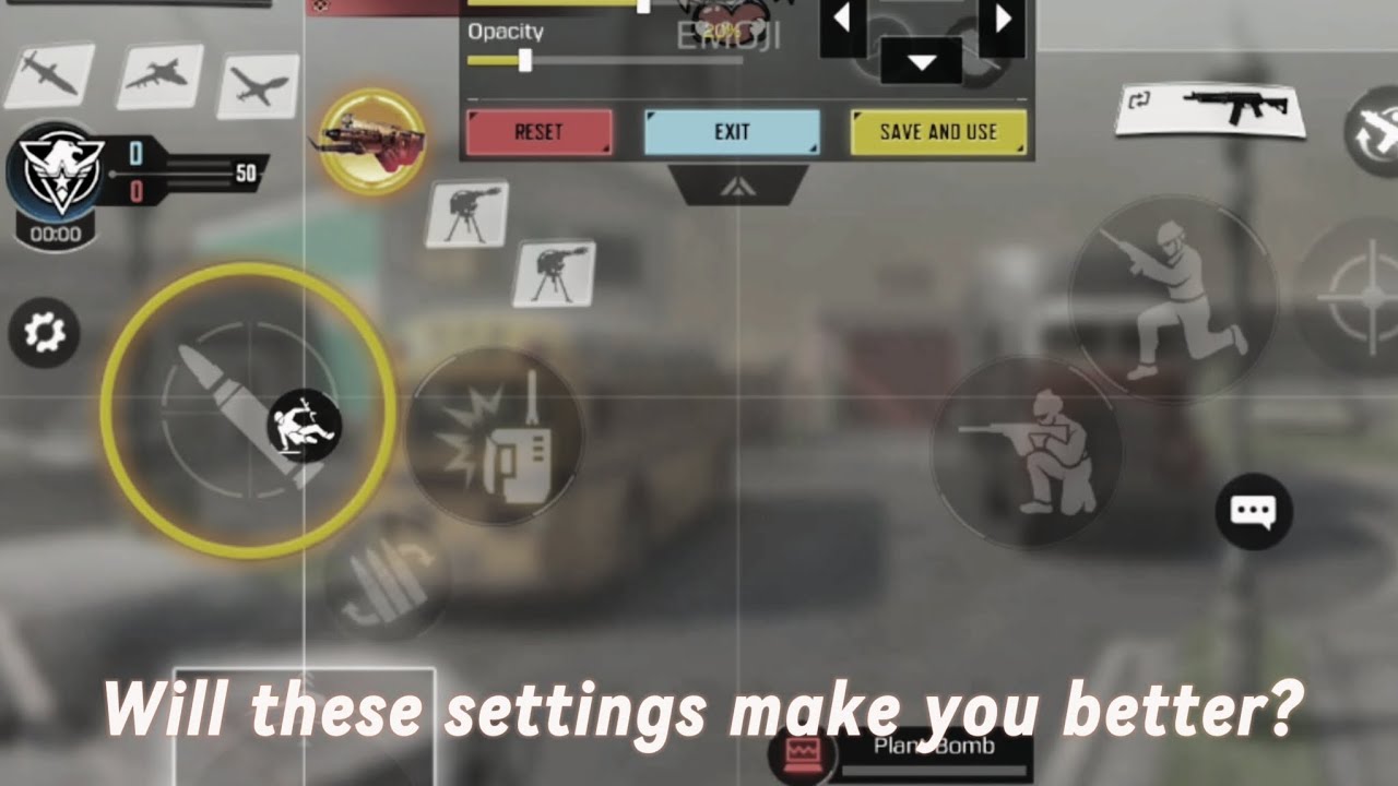 My CODM Settings and HUD! - YouTube