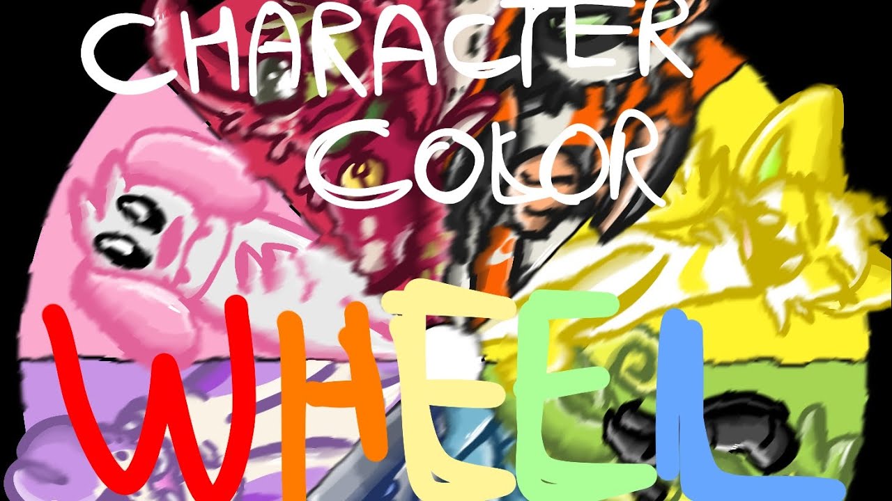 Character Color Wheel Speedpaint! - YouTube