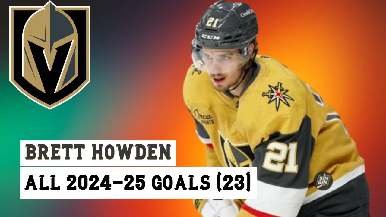 Brett Howden (#21) All 23 Goals of the 2024-25 NHL Season - YouTube