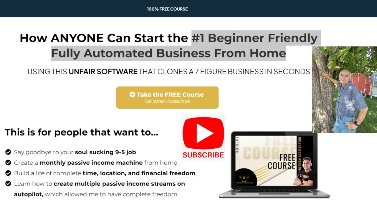 Free Course On How To Start The #1 Beginner Business From Home - YouTube