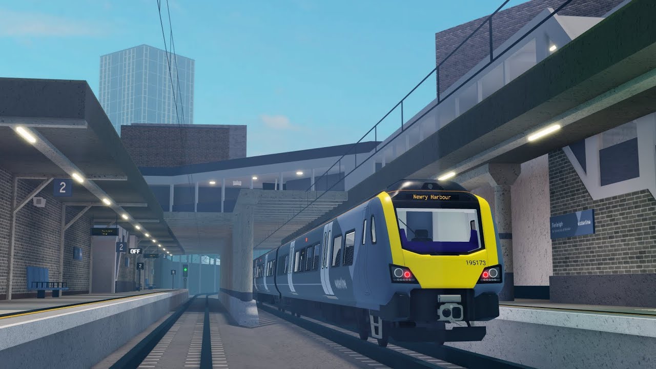 Dispatching 2 trains at Coxly on Roblox SCR - YouTube