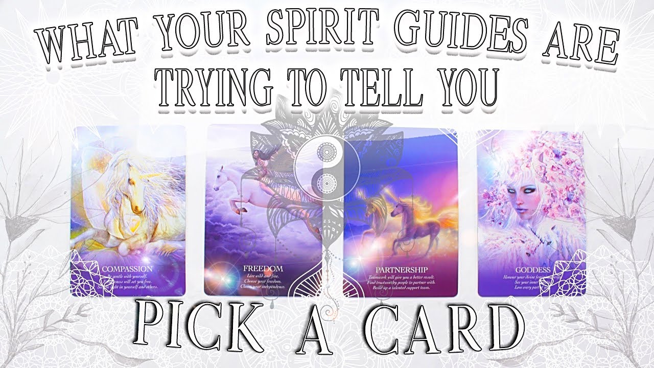WHO ARE YOUR SPIRIT GUIDES & WHAT ARE THEY TRYING TO TELL YOU? 🔮 PICK A ...